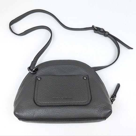 Vince Camuto | Bags | Vince Camuto Katja Leather Dome Purse Half Moon ...